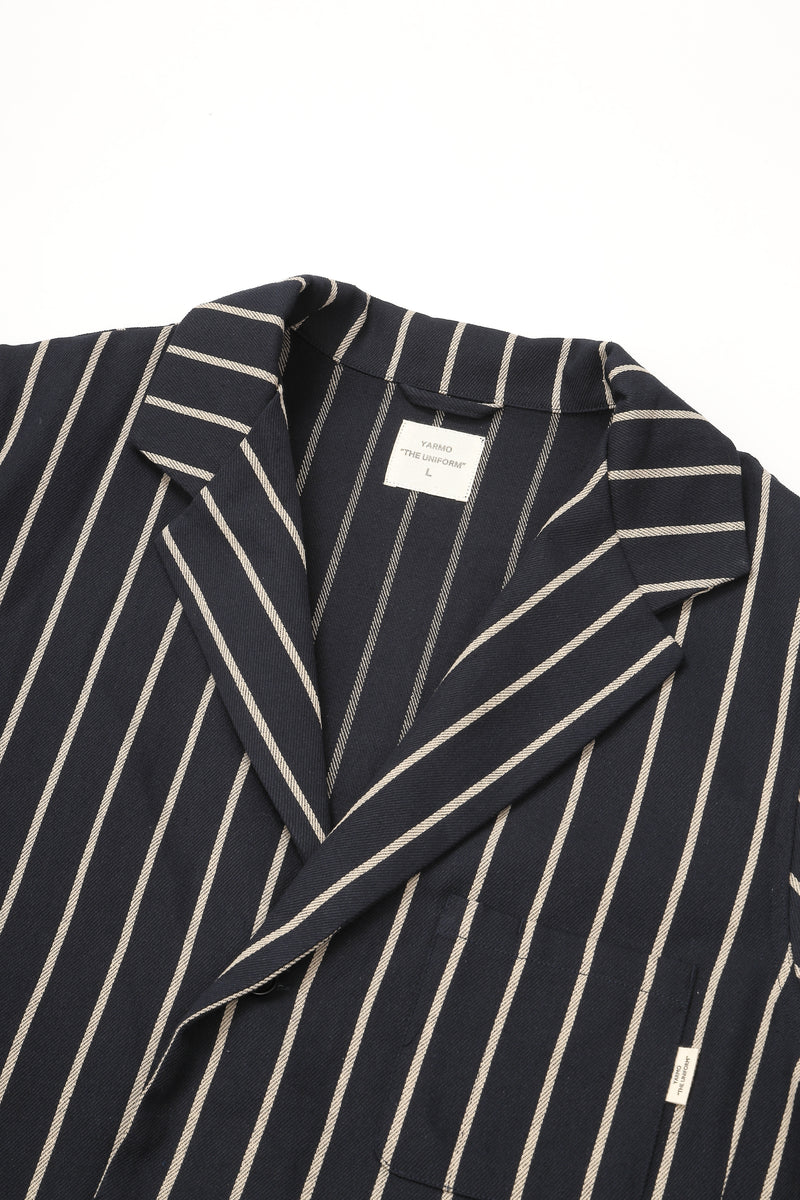 WORK JACKET_Original Butcher Stripe – YARMO "THE UNIFORM"
